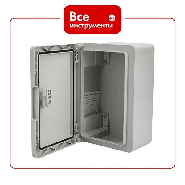 Щит ЭРА ЩМП-П 300х200х130, УХЛ1 IP65 IK10, пластиковый Б0052362 купить на OZON по низкой цене ...