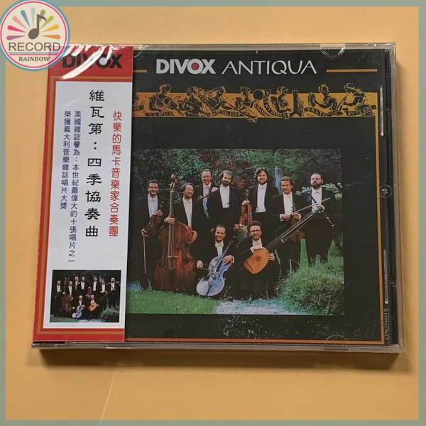 DIVOX ANTIQUA ANTONIO VIVALDI 1678 1741 CD настоящий Герметичная ...
