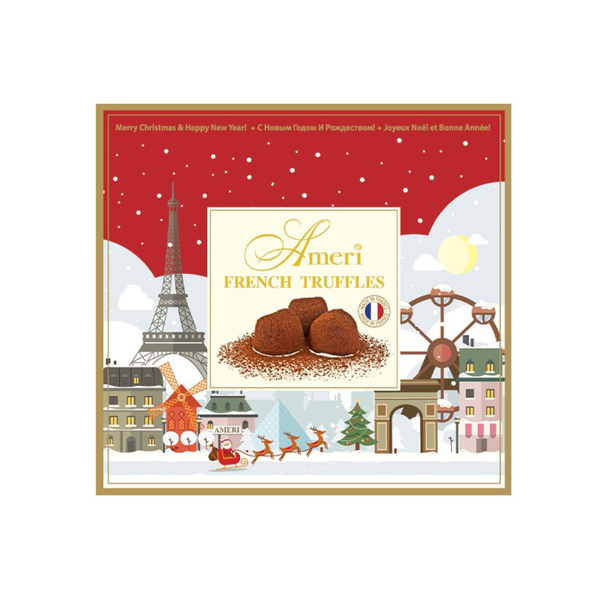 Шоколадные конфеты трюфели классические Ameri Truffles French Весна в Париже, 250г купить на ...