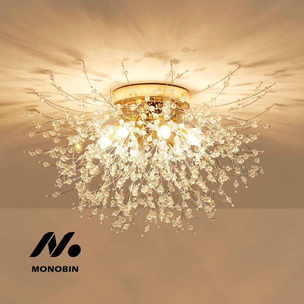 MONOBIN люстра потолочная светодиоднаяЛюстра подвесная хрустальная ...