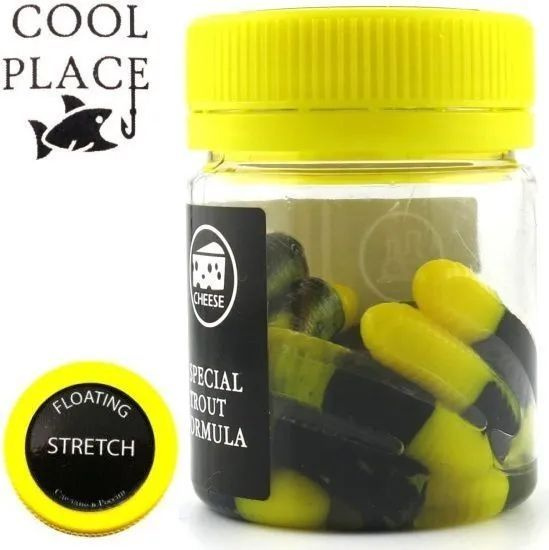 Силиконовая приманка на форель COOL PLACE stretch / стрейч для ловли ...