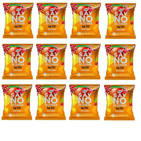 Smart Formula Жевательный мармелад Say no to sugar, тропический вкус ...