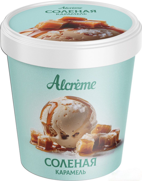 Пломбир Соленая карамель Alcreme, 300 г купить на OZON по низкой цене ...