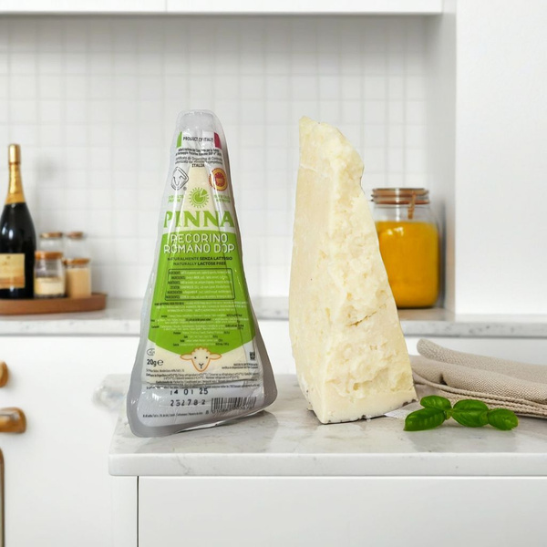 Итальянский сыр Pecorino Romano DOP Pinna Пекорино Романо ДОП 200 грамм ...
