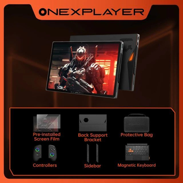 Игровая консоль OneXPlayer X1 AMD 8840U Onexconsole 10,95-дюймовый ...