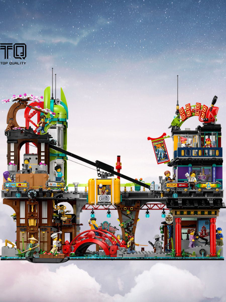 Конструктор LEGO 71799 Городской рынок,6163 деталей, возраст от 14 ...