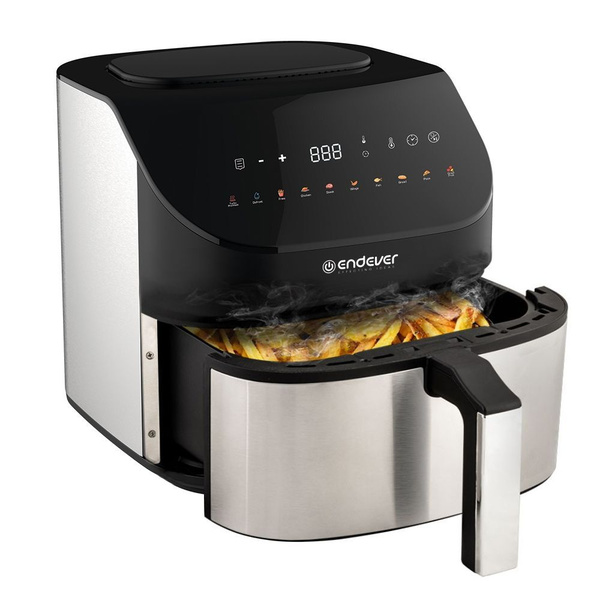 Аэрогриль электрический ENDEVER AF-129 / 7л / 10 автоматических программ купить на OZON по ...