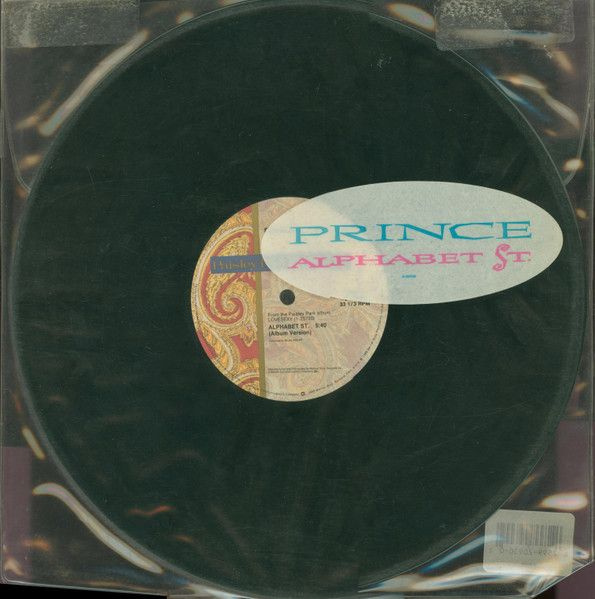 Prince - Alphabet St.. Винтажная виниловая пластинка. Lp. Винил купить ...