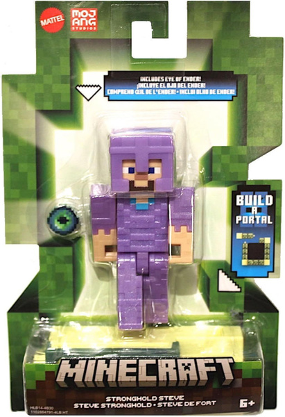 Фигурка Minecraft Mattel Stronghold Steve Core Figure HLB14 купить на ...