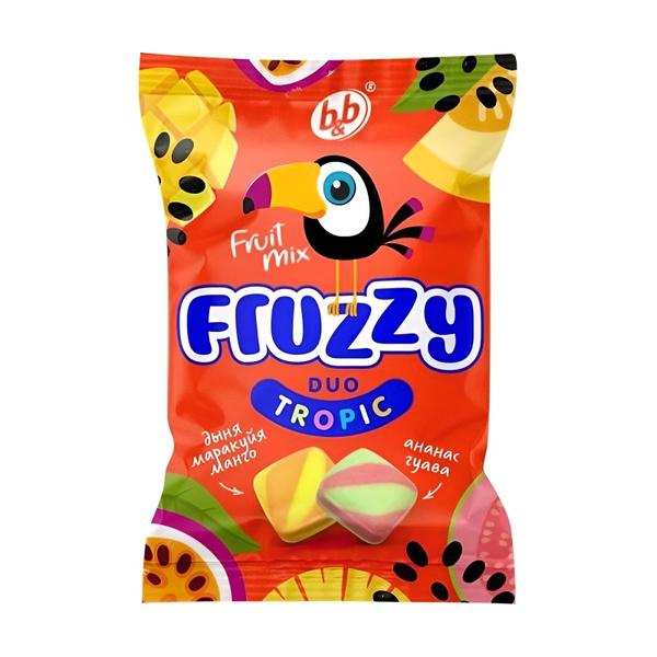 Конфеты жевательные, Fruzzy Duo тропический микс, 180 г купить на OZON ...