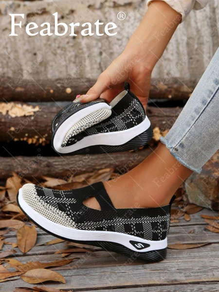 Слипоны Женский Feabrate, размер 38 На любой сезон Без застёжки купить c доставкой на OZON по ...