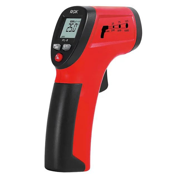 Пирометр PL-8 (Госреестр) RGK купить на OZON по низкой цене (1800084106)