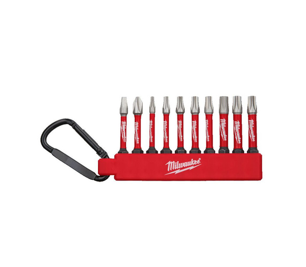 Набор бит на карабине SHOCKWAVE Impact Duty 10шт 4932480941 Milwaukee ...