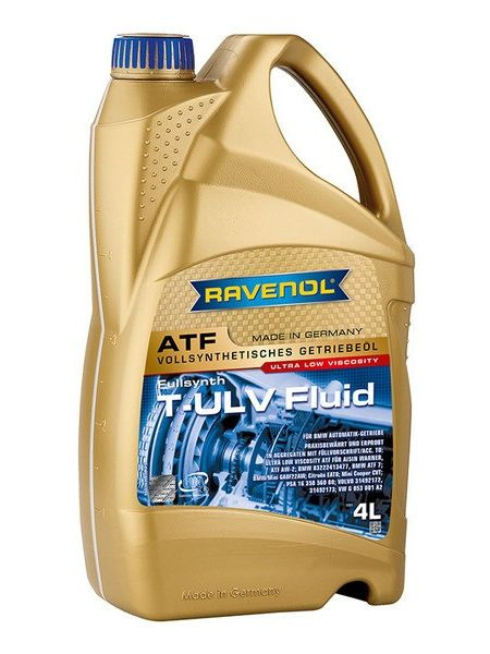 Масло АКПП RAVENOL ATF T-ULV Fluid, 4 литра / 1211146004 купить c ...