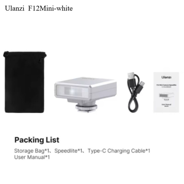 Ulanzi F12 Mini-white Стандартное крепление для горячего башмака ...