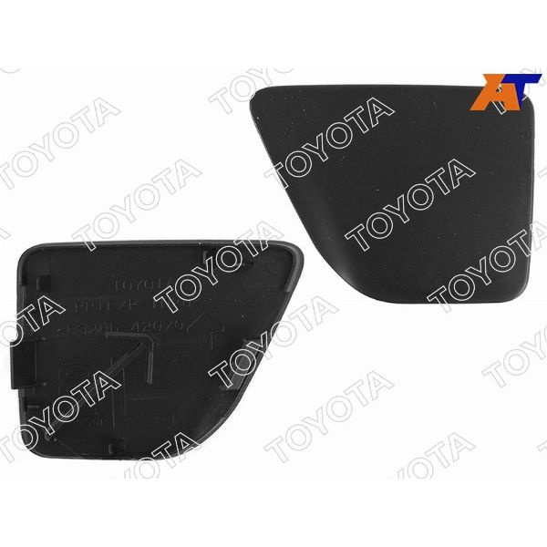 Заглушка буксировочного крюка переднего бампера левая для Тойота Рав 4 ...