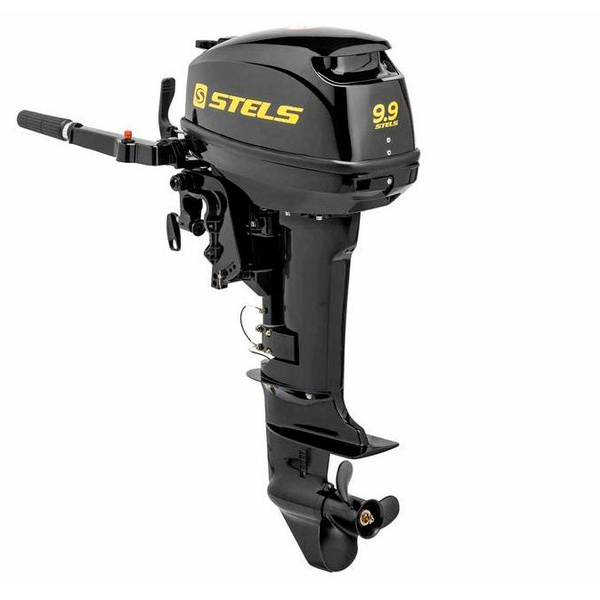 Мотор лодочный STELS 9.9HP со счетчиком купить c доставкой на OZON по низкой цене (1837156979)