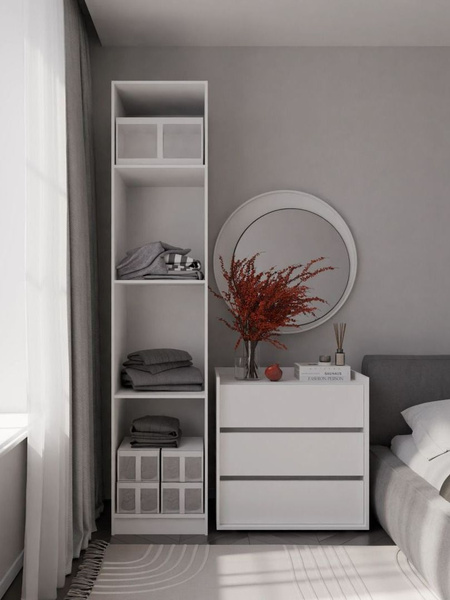 Гардеробная система IKEA ПАКС, ЛДСП, 50x58x236 см купить c доставкой на ...