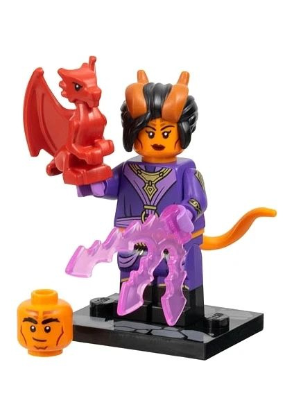 LEGO Минифигурка, Dungeons & Dragons 71047 - Tiefling Sorcerer (03 ...