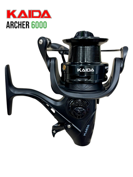 Катушка KAIDA Archer, С байтраннером, 6000, Передний + Задний фрикцион купить c доставкой на ...