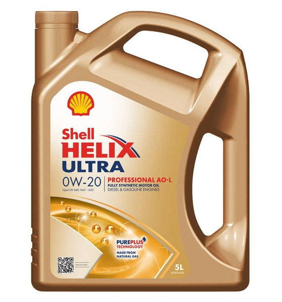 Масло моторное Shell Shell Helix Ultra Professional AO-L 0W-20 ...