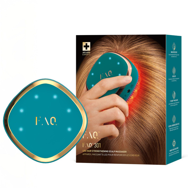 Массажер для головы с LED светом для укрепления и роста волос FOREO FAQ ...