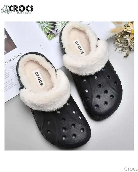 Сабо Мужской, Женский Croslite, Ворсин, размер 38, 39 Закрытый нос купить c доставкой на OZON по ...