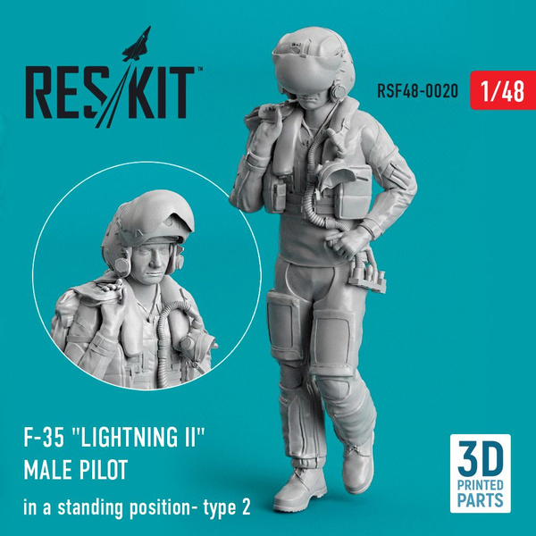 Дополнения из смолы 1/48 Lockheed-Martin F-35A/F-35B Lightning male ...
