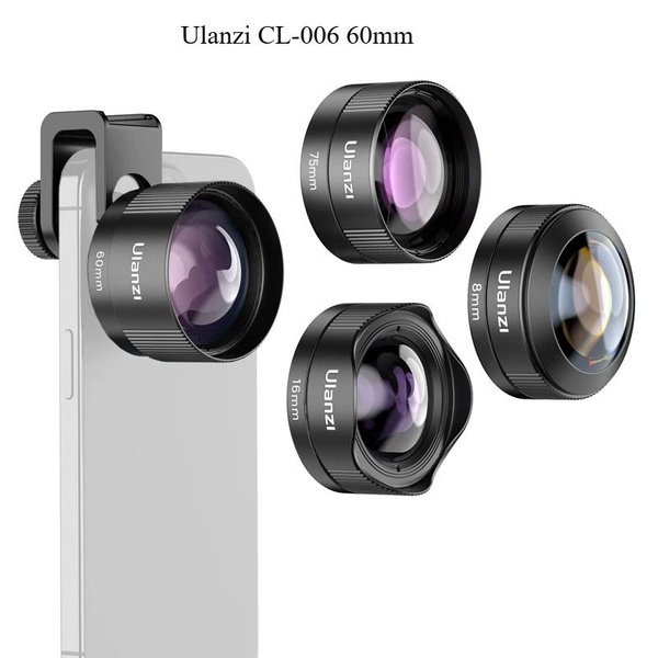 Ulanzi CL-006 60mm Macro lens Объектив для смартфона купить на OZON по ...
