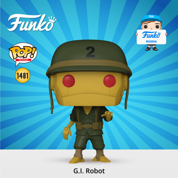 Фигурка Funko POP! TV DC Creature Commandos G.I. Robot (1481) 81033 ...