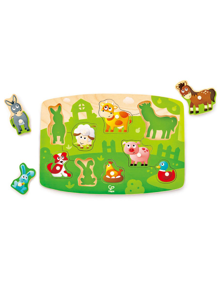 Вкладыши Ферма Hape купить на OZON по низкой цене (181867133)