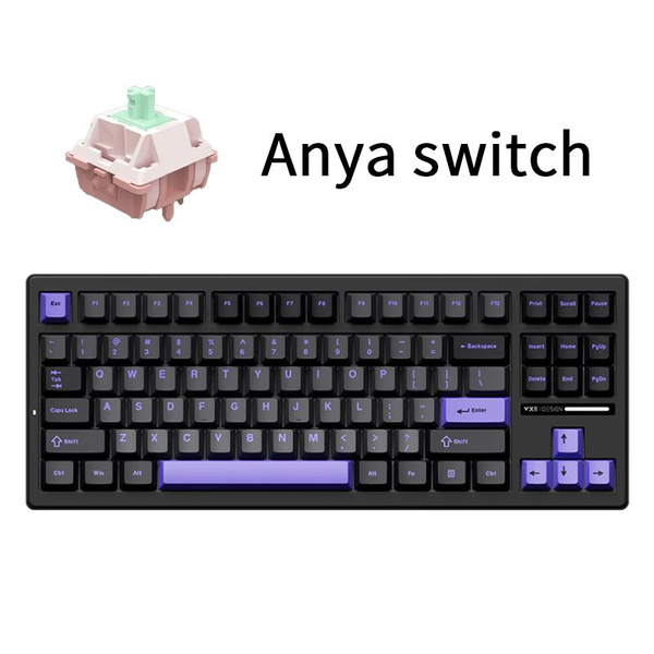VGN Игровая клавиатура беспроводная S87 Anya switch, Английская ...