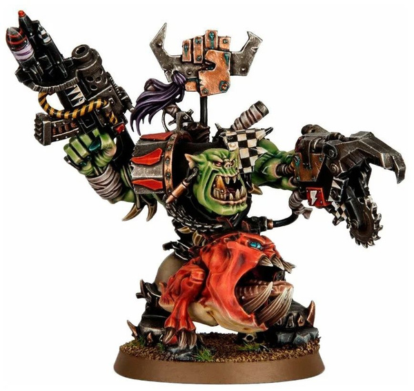 ork big boss squigs - Миниатюра для игры в Warhammer 40000, AOS ...