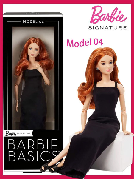 Mattel Barbie Basics Model 04 / Базовая Модель Барби 04, Рыжие Вьющиеся ...