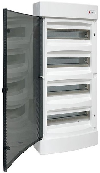 Щит распределительный навесной "Unix" прозрачная дверь 4х12 модулей IP41 EKF PROxima купить на ...