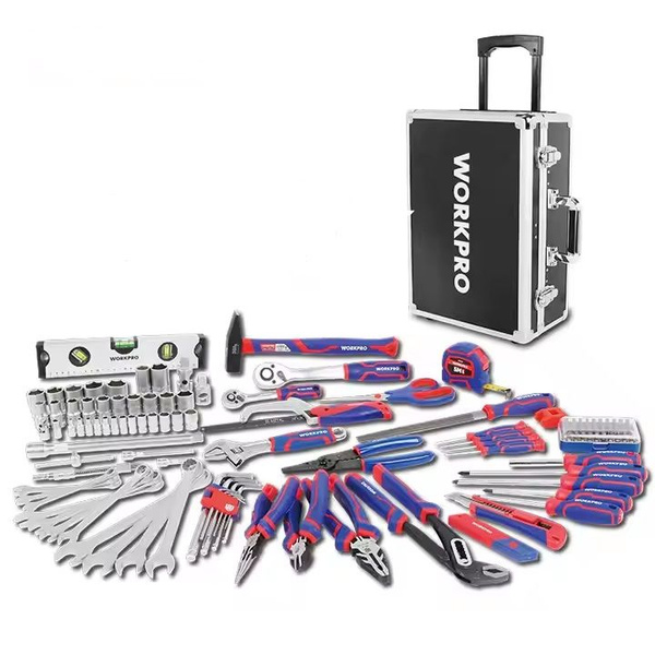 Набор инструментов в алюминиевом чемодане на колесах WORKPRO 145ШТ, WP209089 Workpro купить на ...