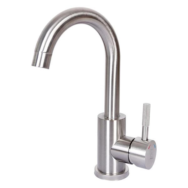 Смеситель для раковины Solid сатин однорычажный с поворотным изливом, практичный купить на OZON ...