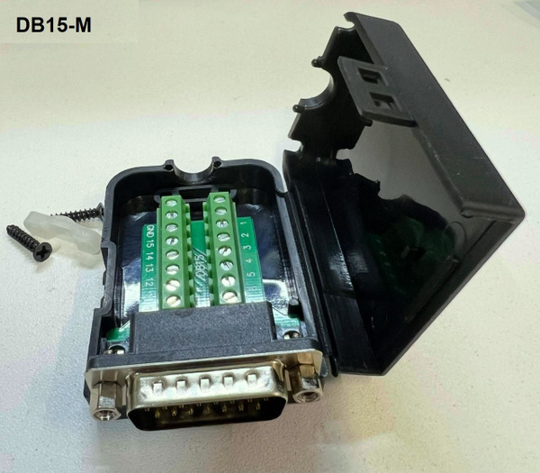 Разъём DB15-M купить на OZON по низкой цене (1762445651)