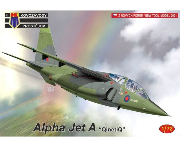 Сборная модель штурмовика Alpha Jet A QinetiQ (1/72) KPM0267 купить на ...