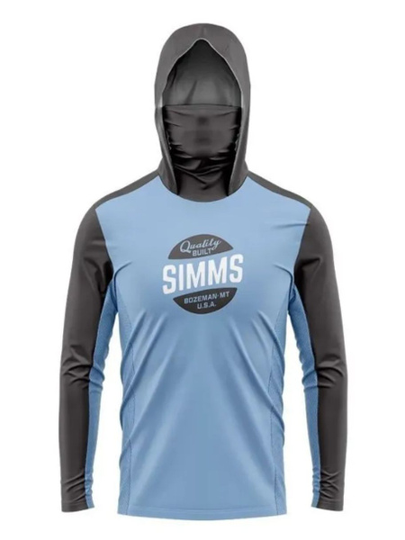 Худи Мужской, Женский Simms эвкалипт Без застежки Велюр искусственный, размер 54 Камуфляж ...