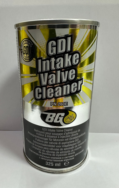 Очиститель воздухозабора и клапанов двигателей GDI BG 260 купить на ...