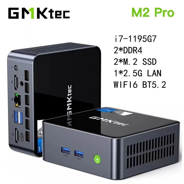 SZBOX Мини-ПК M2 pro (Intel Core i7-1195G7, RAM Отсутствует, SSD 65 ГБ ...