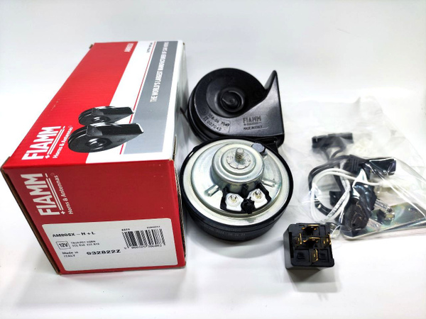 Звуковой сигнал FIAMM AM80SX (932822Z) Комплект 2шт. (405+500Hz ...