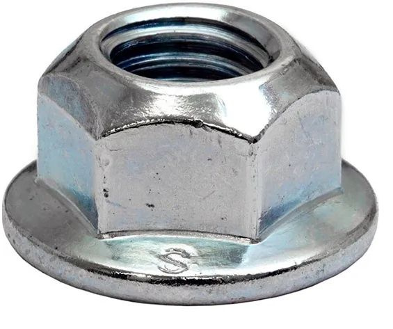 Гайка самоконтрящаяся с фланцем цельнометаллическая DIN 6927 / ISO 7044 ...