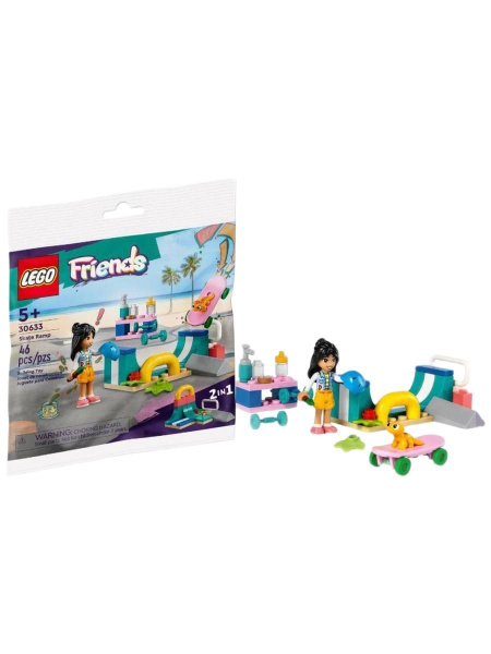 Конструктор Lego Friends 30633 Скейт-рампа,46деталей,5+ купить на OZON ...