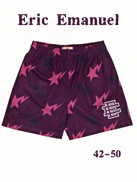 Шорты Мужской, Женский Eric Emanuel Спортивный брусничный, размер 46 Политекс, рост 155-185 Без ...