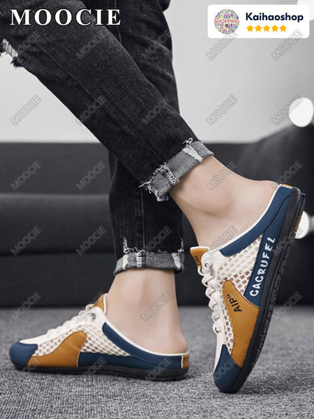 Мокасины Мужской MOOCIE кофе, размер 44 Шнурки Лето Толстая подошва купить c доставкой на OZON ...