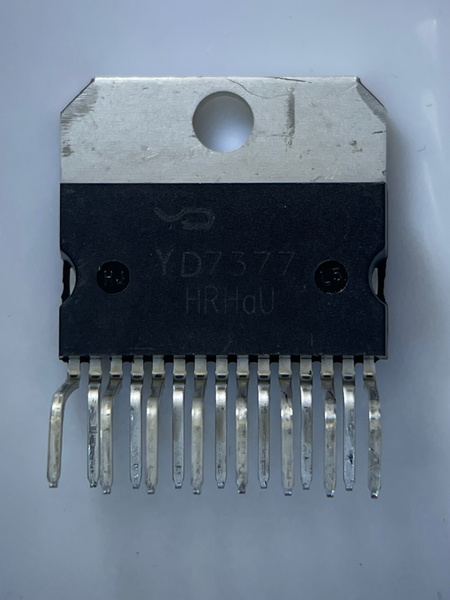 YD7377, Микросхема, MULTIWATT15 купить на OZON по низкой цене (2013554186)