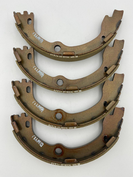 Колодки барабанные 58305C5A00 HYUNDAI-KIA стояночного тормоза, для ...