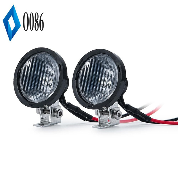 (E J H N) Светодиодные фары совместим с радиоуправляемых машин, прожектор 1/10 RC Crawler TRX4 ...